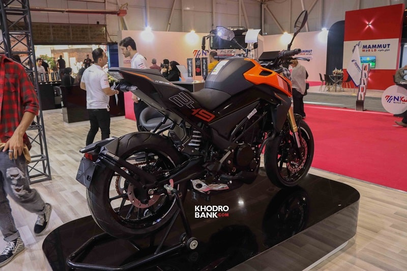 موتورسیکلت K249N نیکران موتور در نمایشگاه خودرو شیراز ۱۴۰۲ + عکس و فیلم